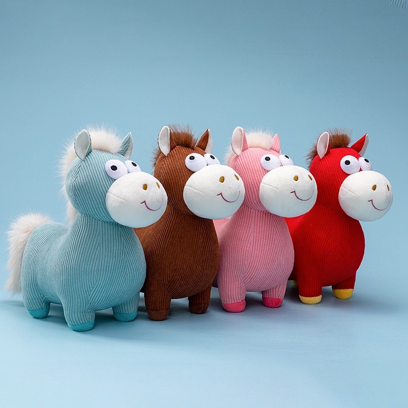 Horse Year Mascot Plush Toy Doll, 2026 Zodiac Horse Company Annual ...