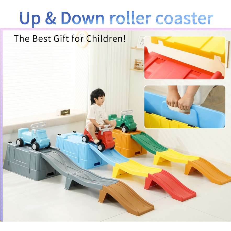 Up & Down roller coaster children's toy, push-back car, indoor/outdoor ...