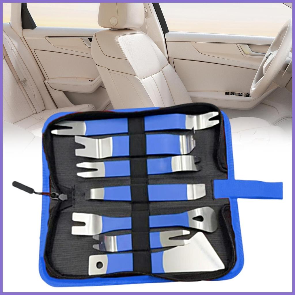 Auto Trim Removal Tool Kit 7-Piece Automotive Pry Tool Door Panel ...
