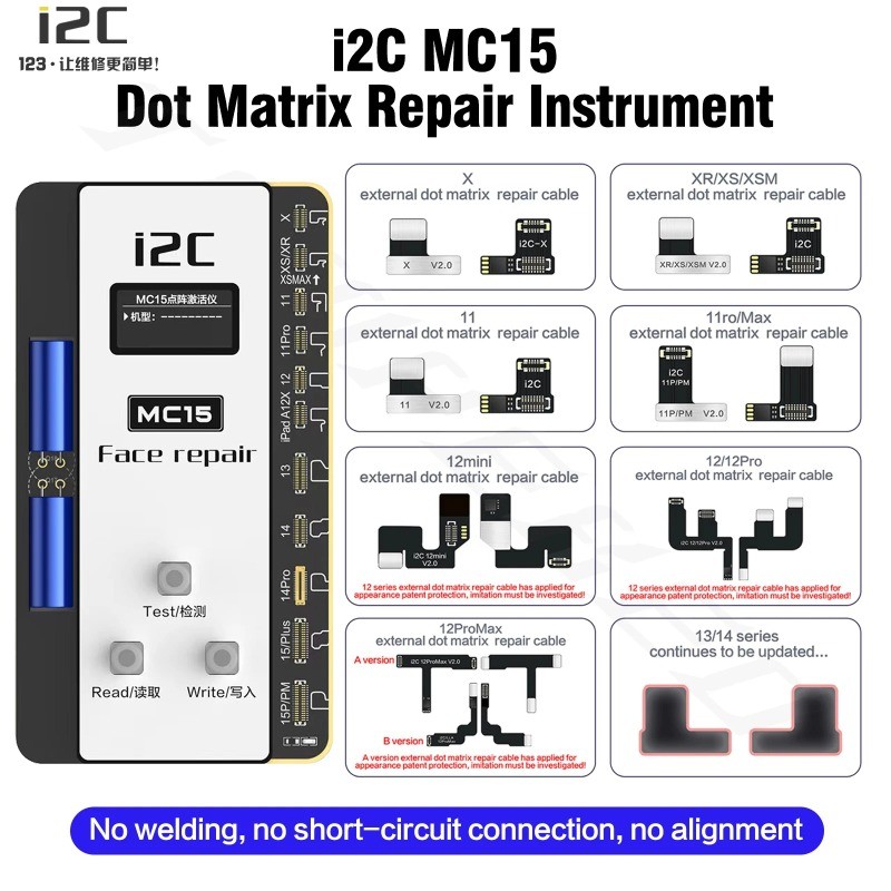 i2C I6S MC15 No Soldering Required Face ID Test Flex Cable No Welding ...