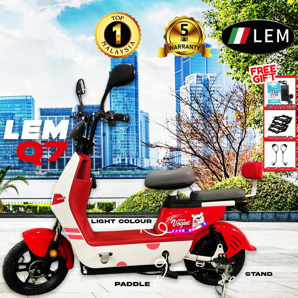 ★LEM★ NEW !!! Q7 (E-BIKE/E-SCOOTER) Electric Bike / Electric Scooter ...