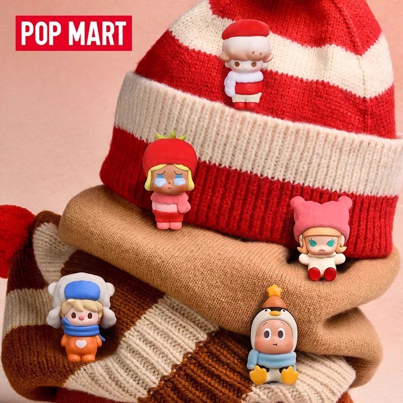 POP MART POP BEAN FLUFFY COZY Series Blind Box toy CRYBABY LABUBU DIMOO MOLLY SKULLPANDA Twinkle ...