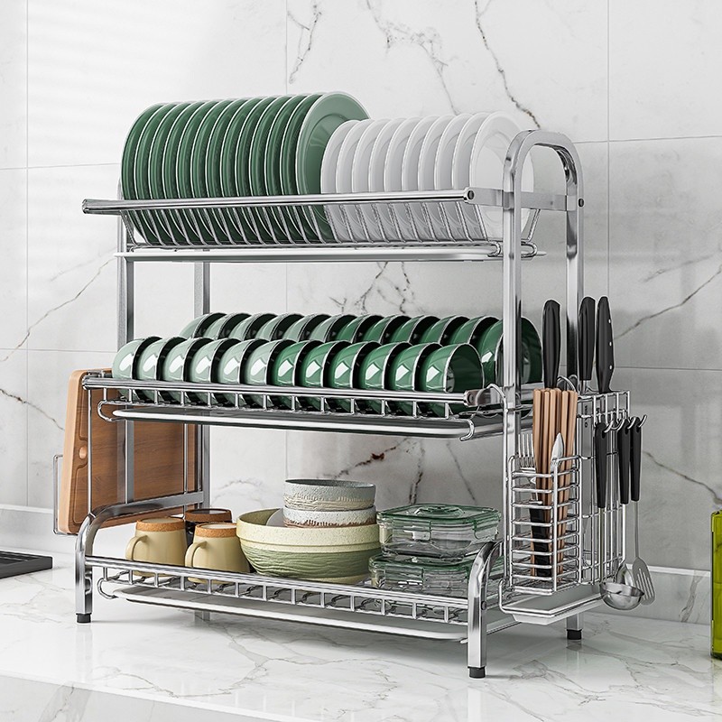 PD Preferred Family Five-Port Dish Rack 304 Stainless Steel Double ...