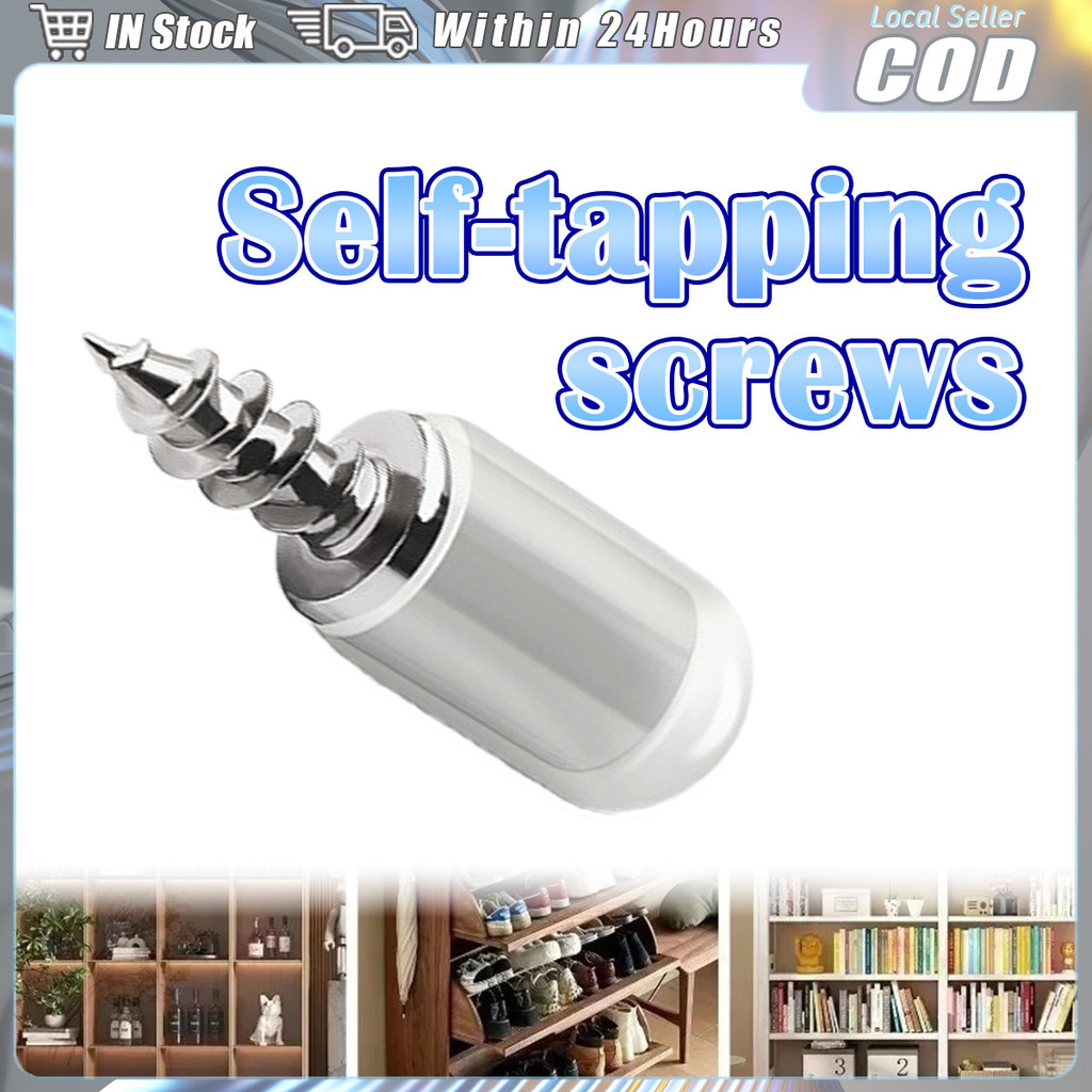 50/100 PCS Self-tapping Bracket Screw High Quality One piece self ...
