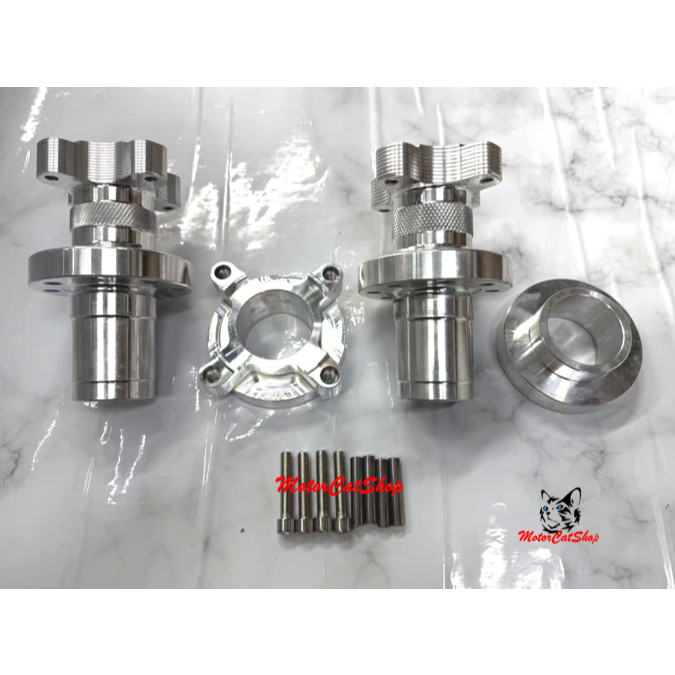 Hub Custom Adapter CNC Chrome Untuk Sport Rim Custom Yamaha LC135 ...