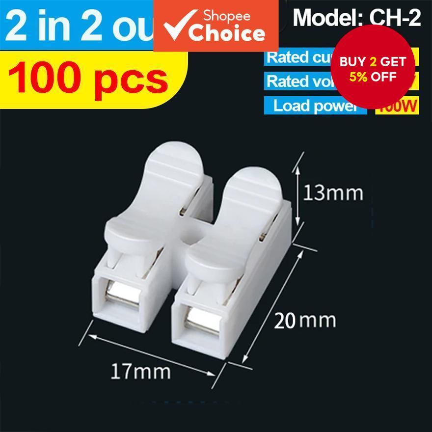 Electrical Cable Terminals for Safe Splicing Into Wires CH2 Quick ...