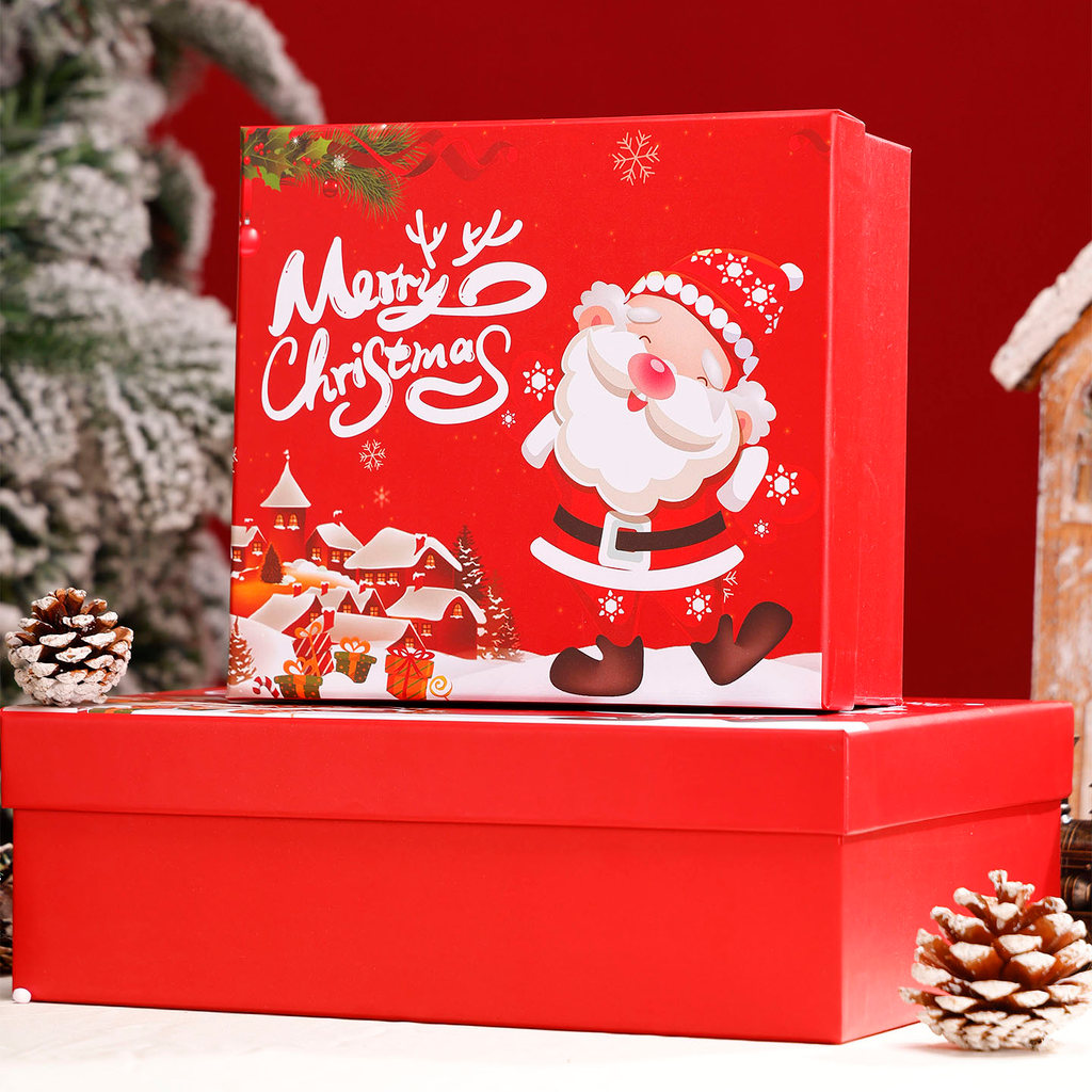 set hadiah goodies kahwin Kotak Hadiah Krismas Kotak Kosong Malam ...