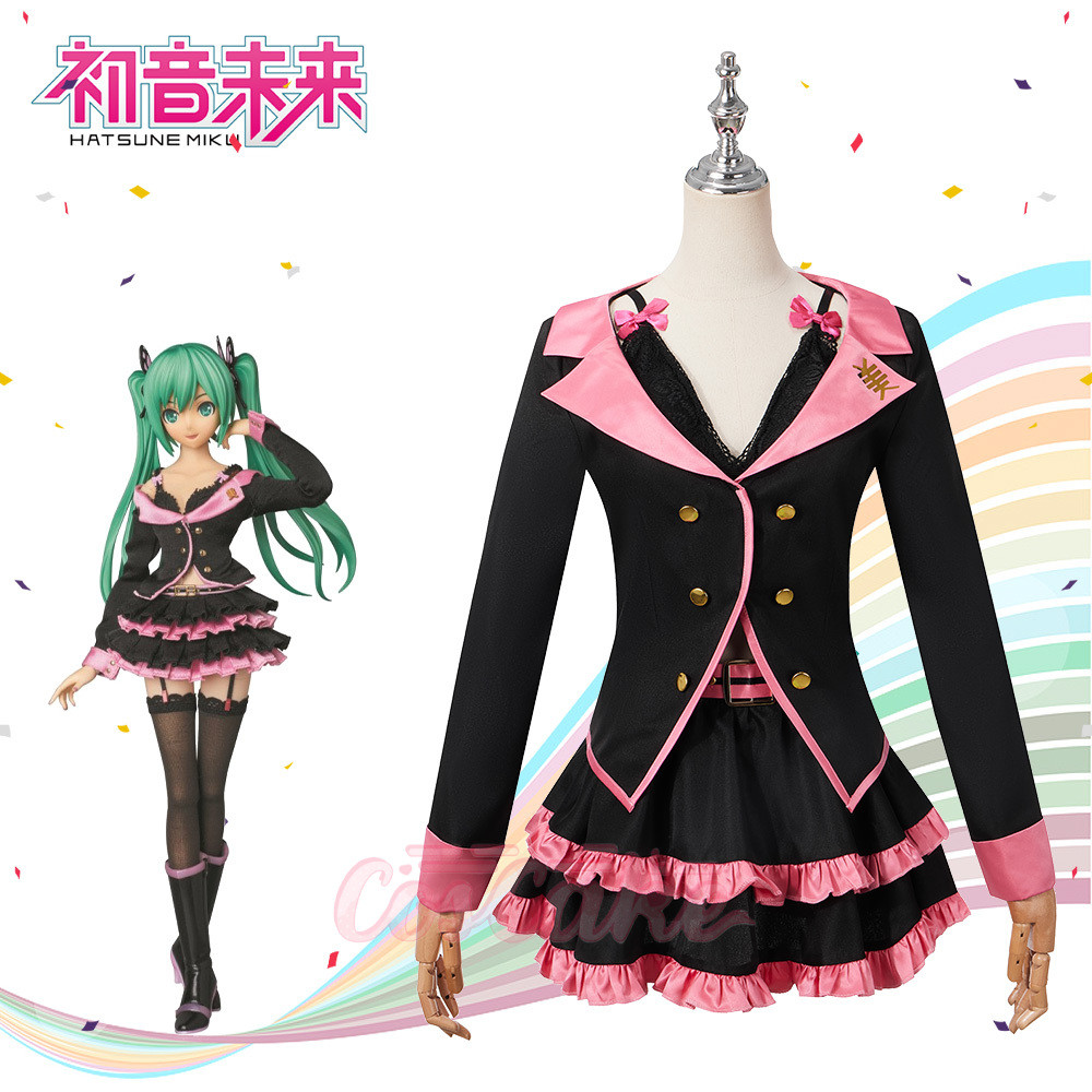Hatsune Miku Sweetheart Devil cosplay costume set | Shopee Malaysia
