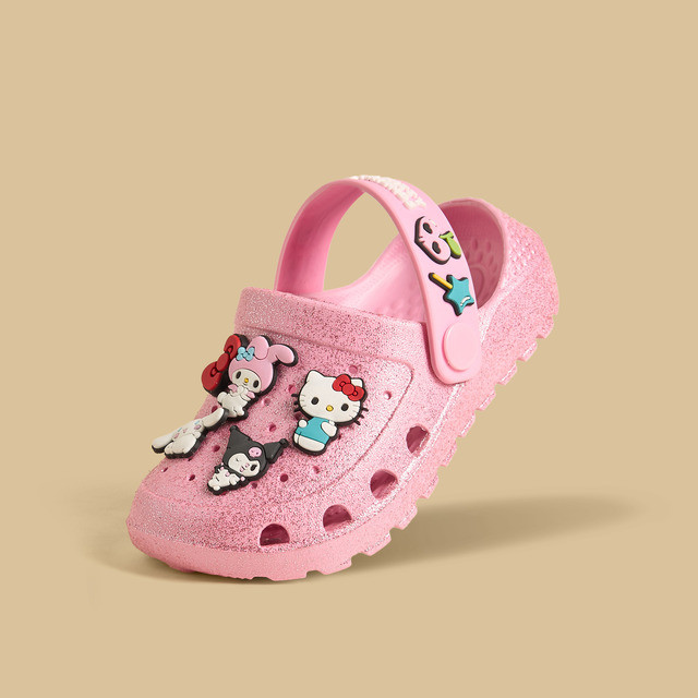 Max Fashion Hello Kitty And Friends Applique Clogs With Backstrap ...