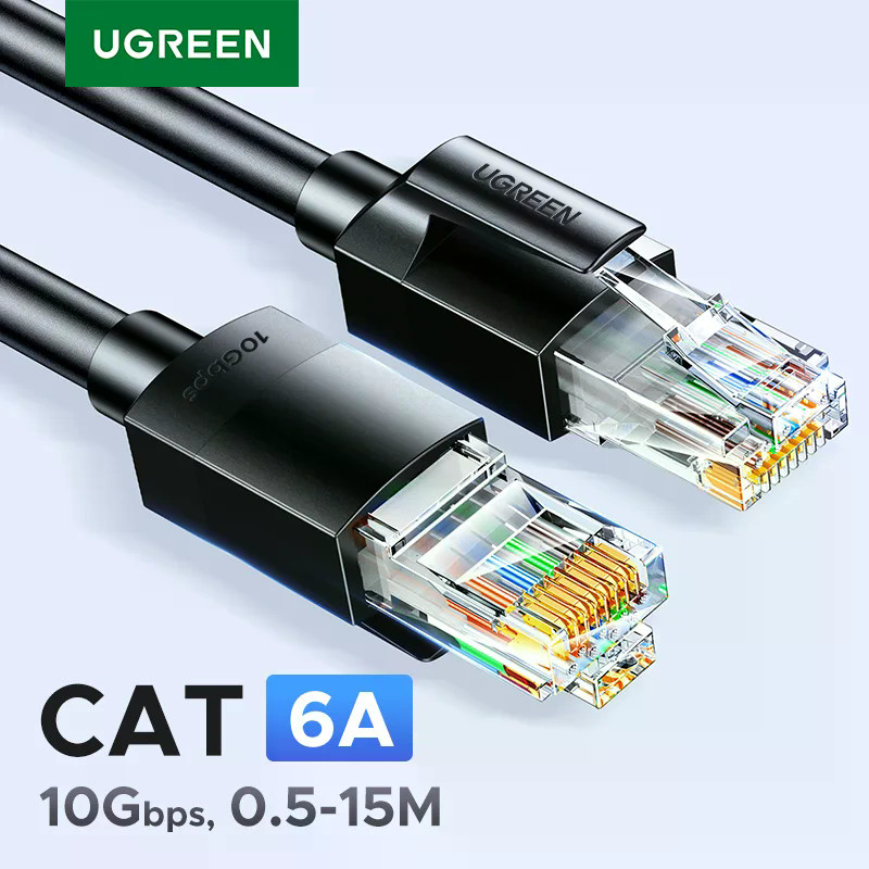 UGREEN Ethernet Cable CAT6A 10Gbps RJ45 Cable High Speed For Router ...