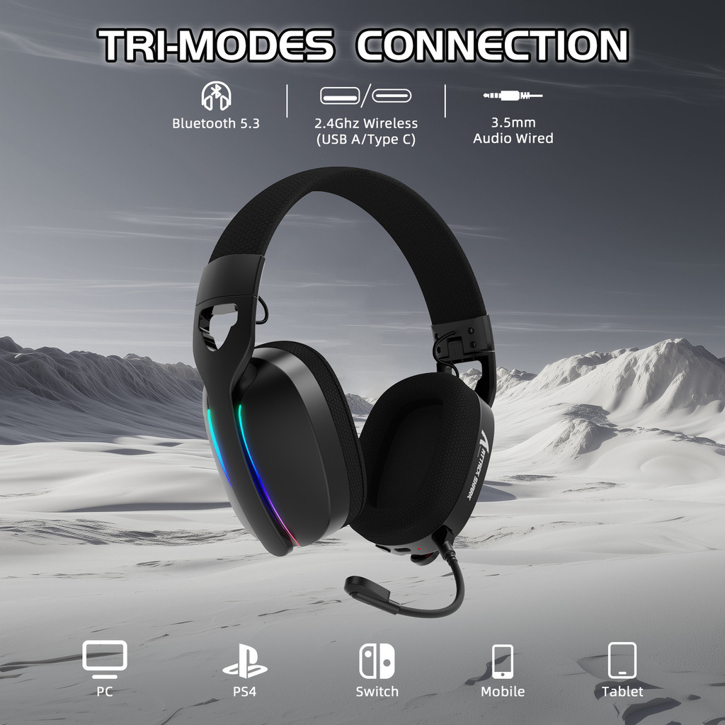 Attack Shark L90 Wireless Bluetooth 2.4G Three-Mode Wired Lightweight ...