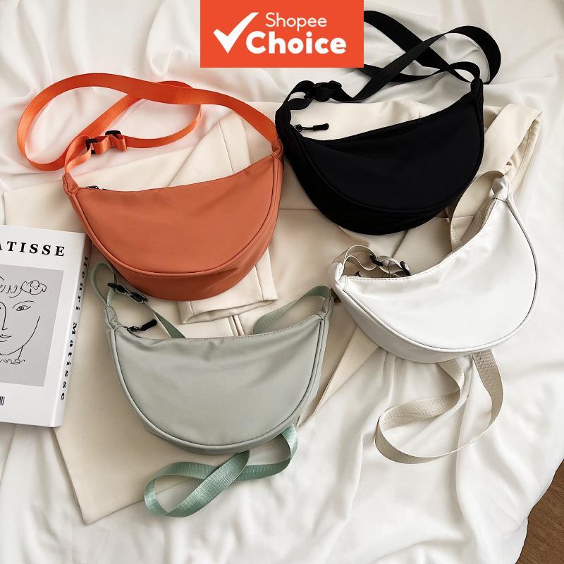 Fashion Nylon Dumpling Bag Lightweight One Shoulder Wallet ...
