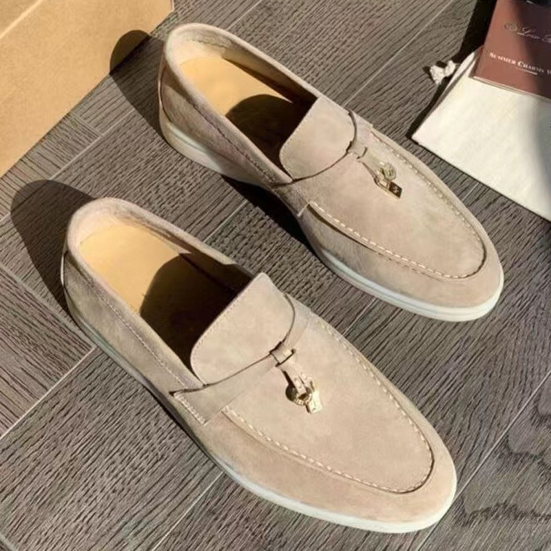 New European American Style Loafers Casual Lightweight Unisex Shoes LP ...