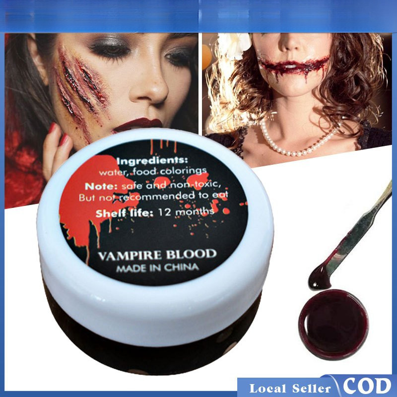 EELHOE Halloween SFX Makeup Kit | Fake Skin Wax & Fake Blood Set ...