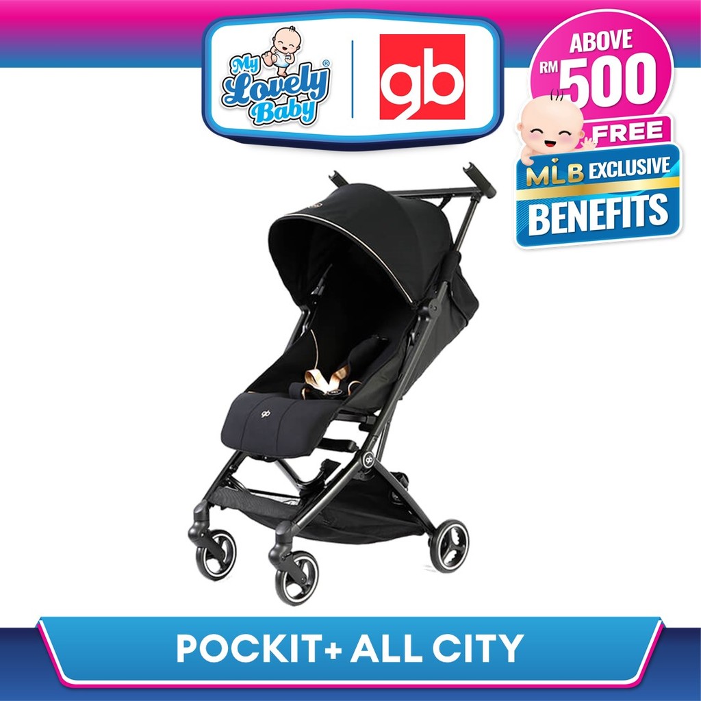 gb Pockit Plus All City Ultra Compact Cabin Size Stroller (6 months to ...