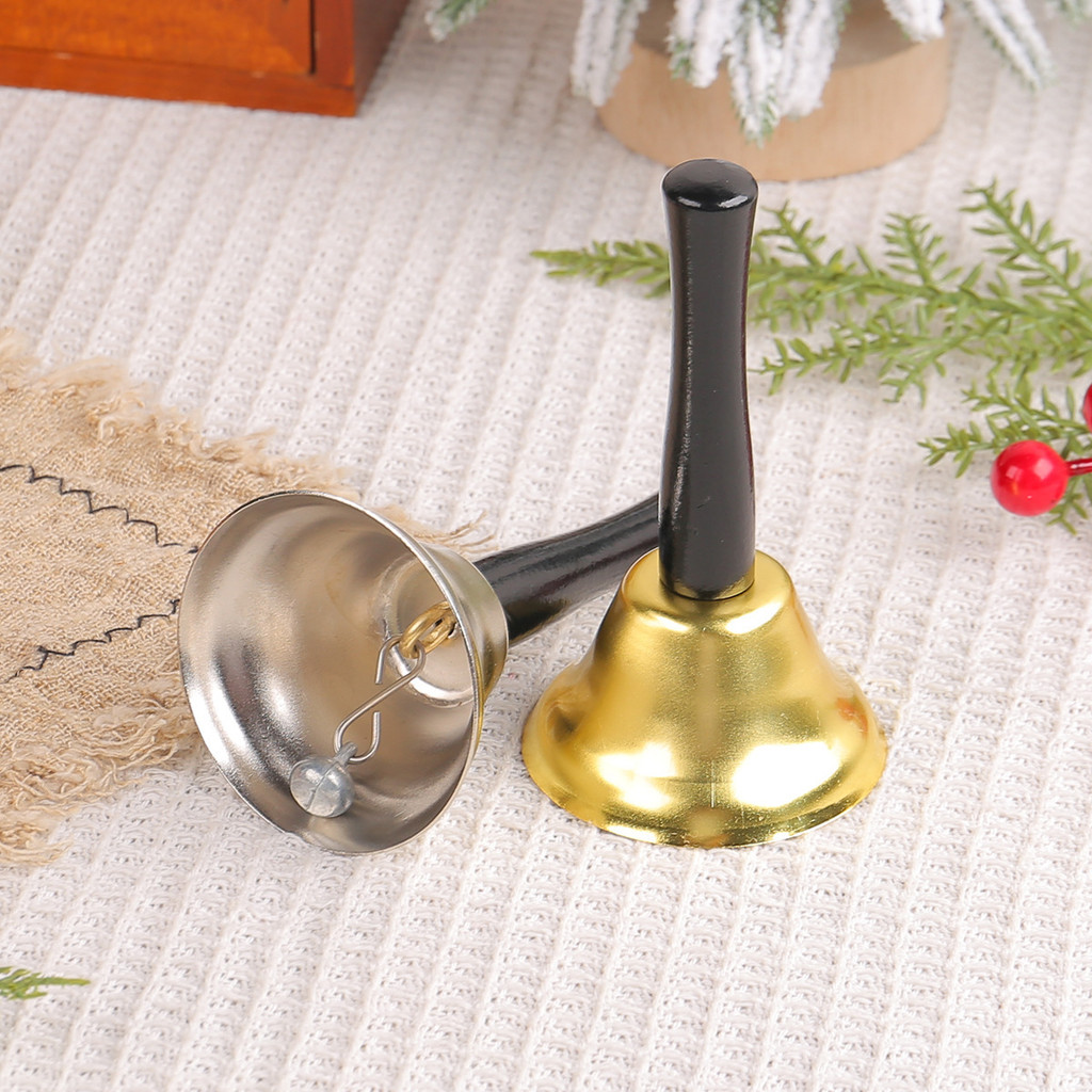 Christmas Hand Bell / Noble Reception Dinner Party Hotel Metal Hand ...
