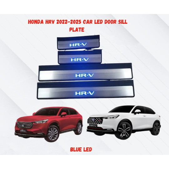 HONDA HRV 2022-2025 CAR LED DOOR SILL PLATE DOOR STEP SIDE STEP PANEL ...