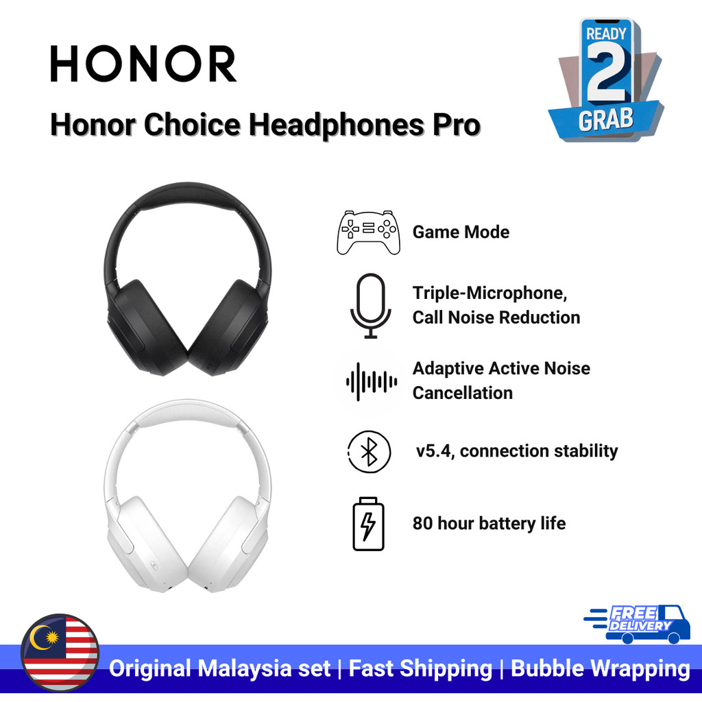 Honor Choice Headphones Pro with 3 months warranty 100% Honor Malaysia ...
