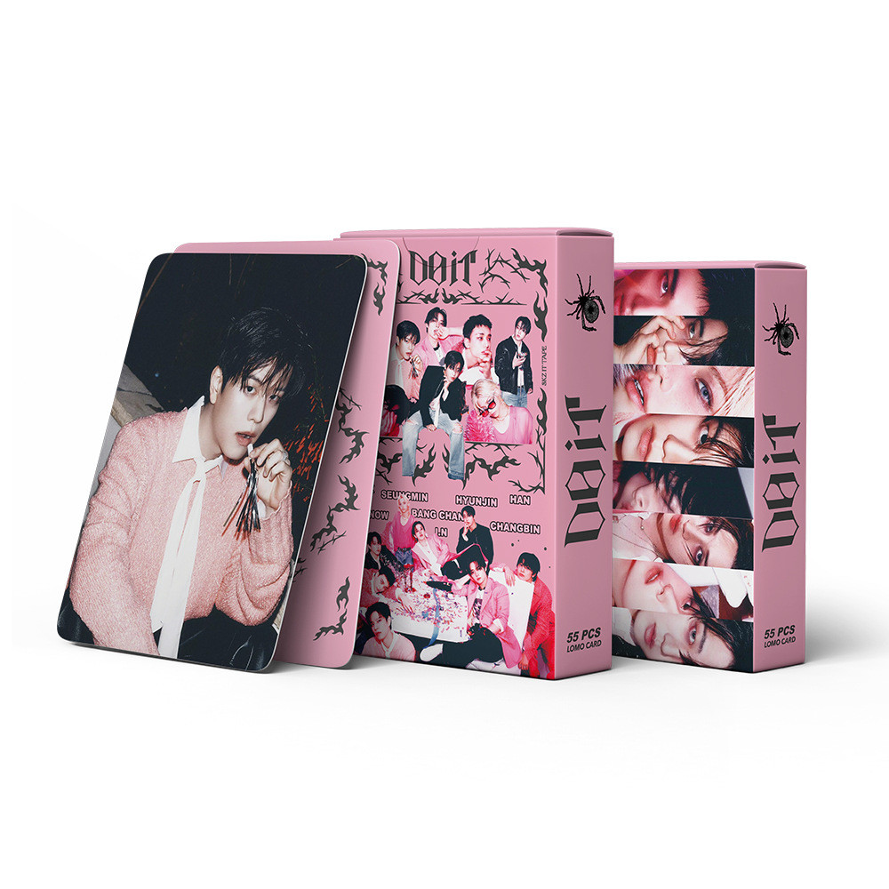 55pcs STRAY KIDS DO IT Lomo cards 2026 Club dominATE celebrATE KARMA ...