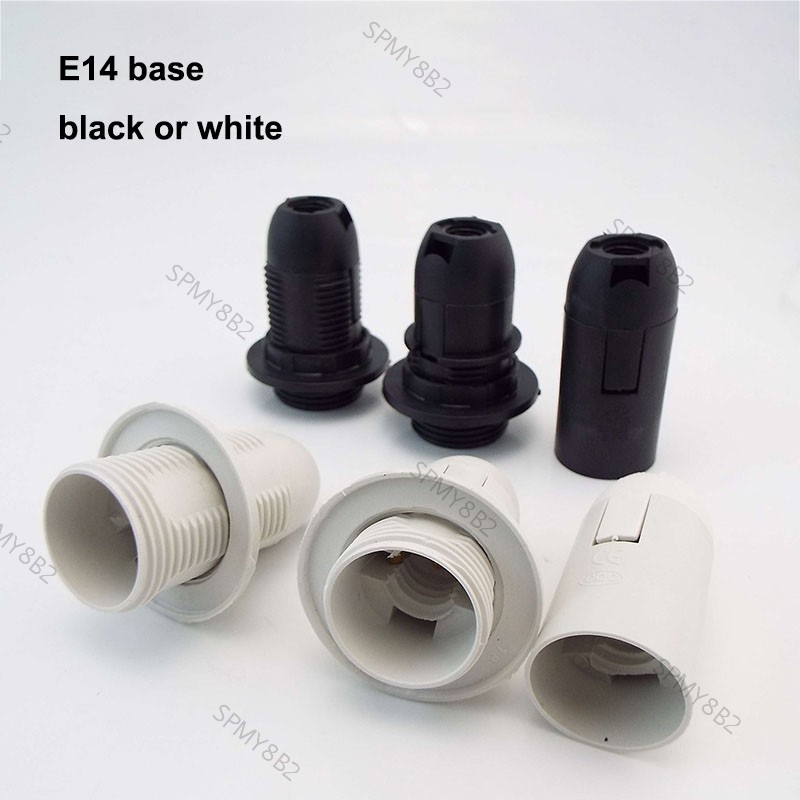 E27 E14 AC power socket led Light Bulb Lamp base Converter head power ...