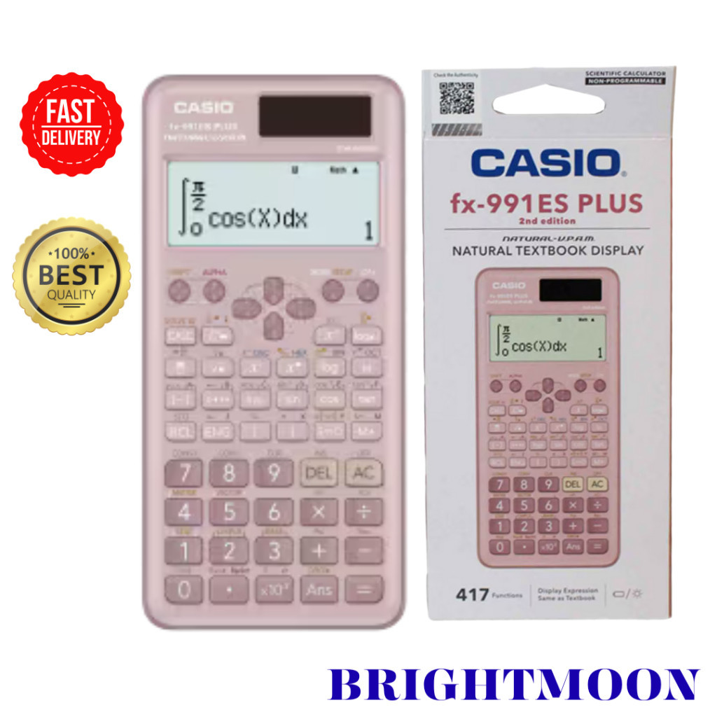 FX-991ES PLUS Scientific Calculator Latest Generation 417 Function ...