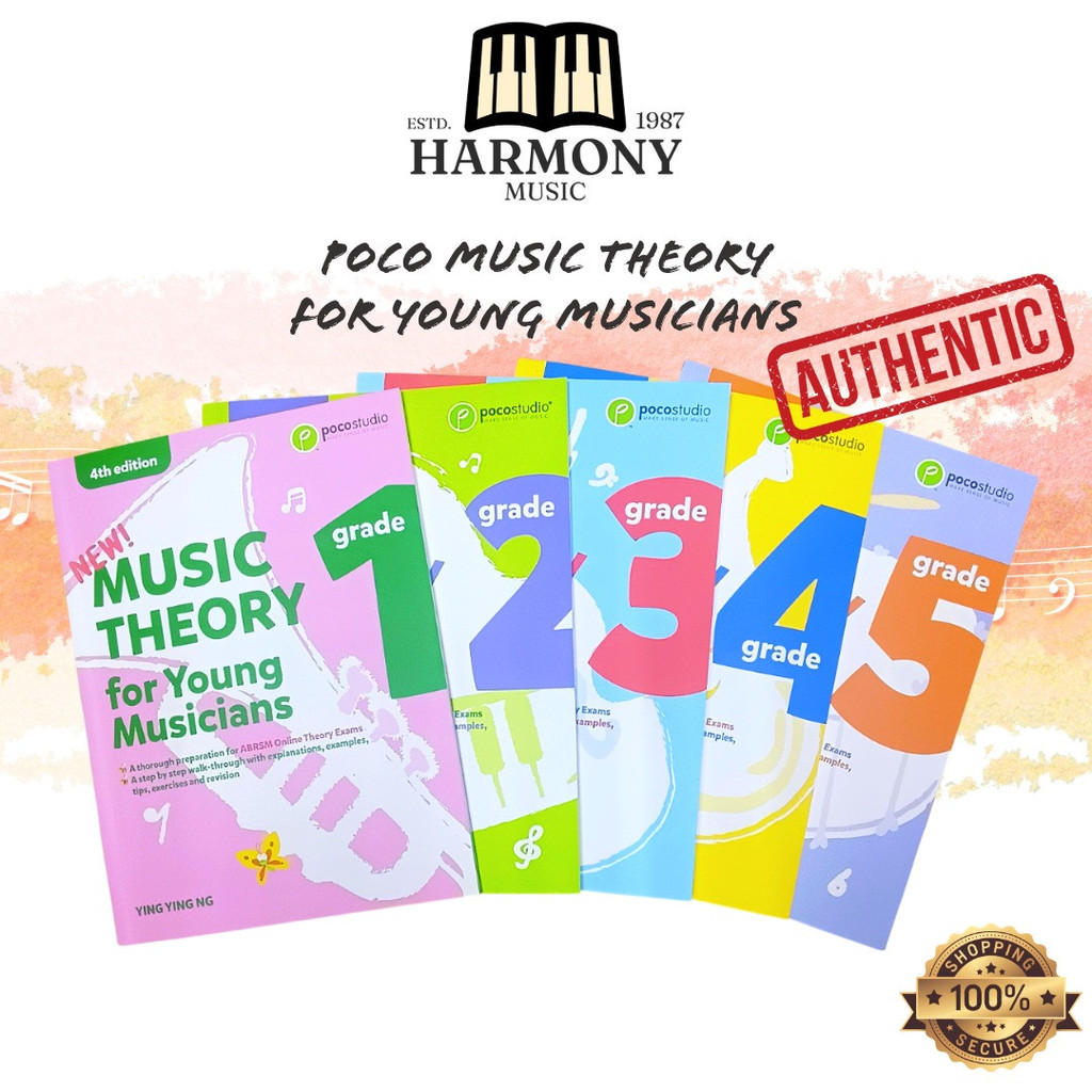 POCO Studio | Music Theory | 4th Edition | Young Musician | Shopee Malaysia