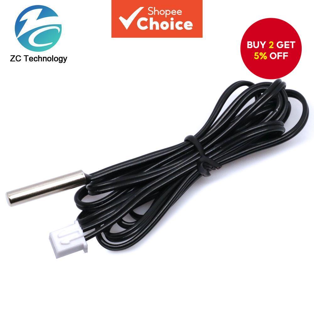 W1209 0.5m 1m Waterproof NTC Thermistor Temperature Sensor 10K 1% 3950 ...