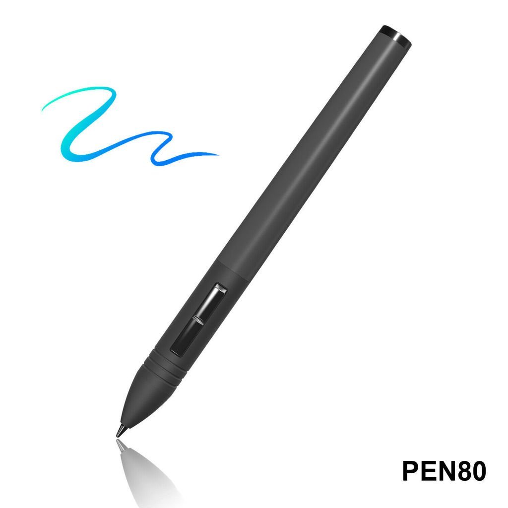 Pen Lukisan PEN80 Serasi dengan Huion 1060PLUS /GT-221/H420 /H610PRO V2 ...
