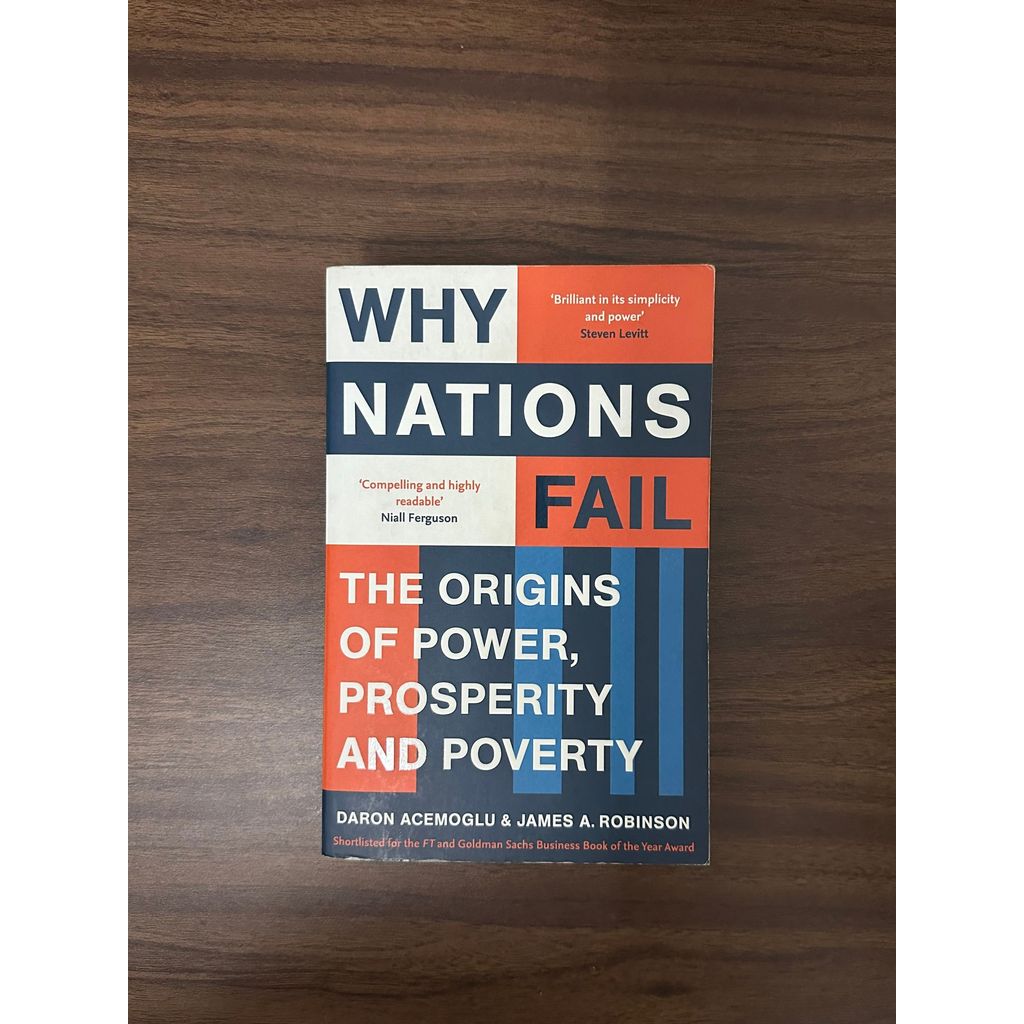 [Used Book] Why Nations Fail: The Origins of Power, Prosperity, and ...