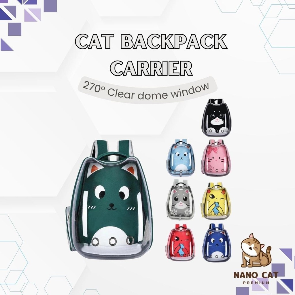 Mson pet NanoCat ViewPod Cat Carrier Bag | Beg Galas Kucing NanoCat ...