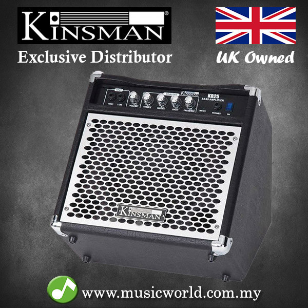 Kinsman KB25 25 Watts Bass Amp Bass Guitar Practice Amplifier | Shopee ...