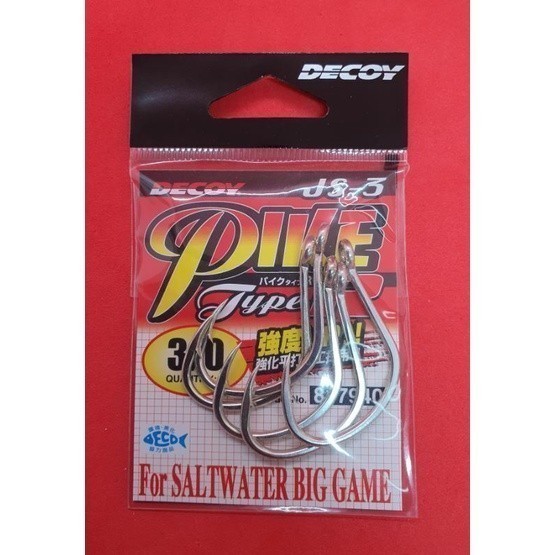 DECOY PIKE JS3 FISHING HOOK MATAKAIL PANCING JIGGING BOTTOM CASTING ...