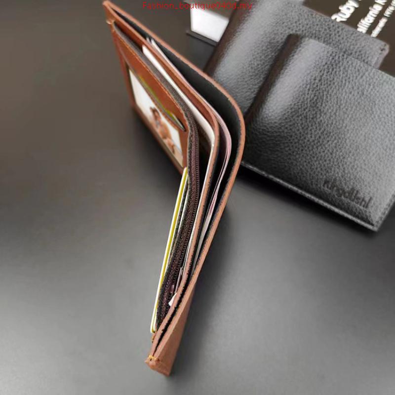 Pedro men's standing wallet with beautiful leather inside, ma ...