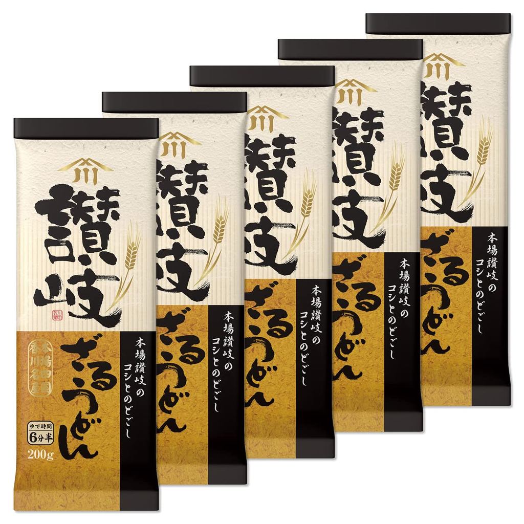 Kawada Seimen Sanuki Zaru Udon 200g x 5 packs | Shopee Malaysia