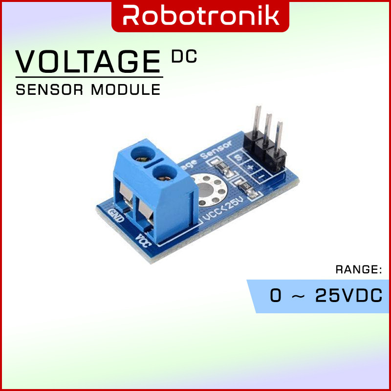 0 To 25V DC Voltage Sensor Module for Arduino | Shopee Malaysia
