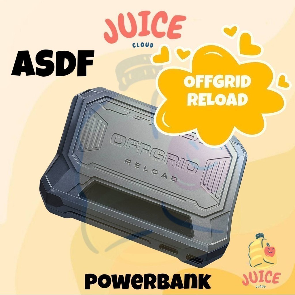OFFGRID RELOAD 20,000mAh Fast-Charge Power Bank – Futuristic Sci-Fi ...