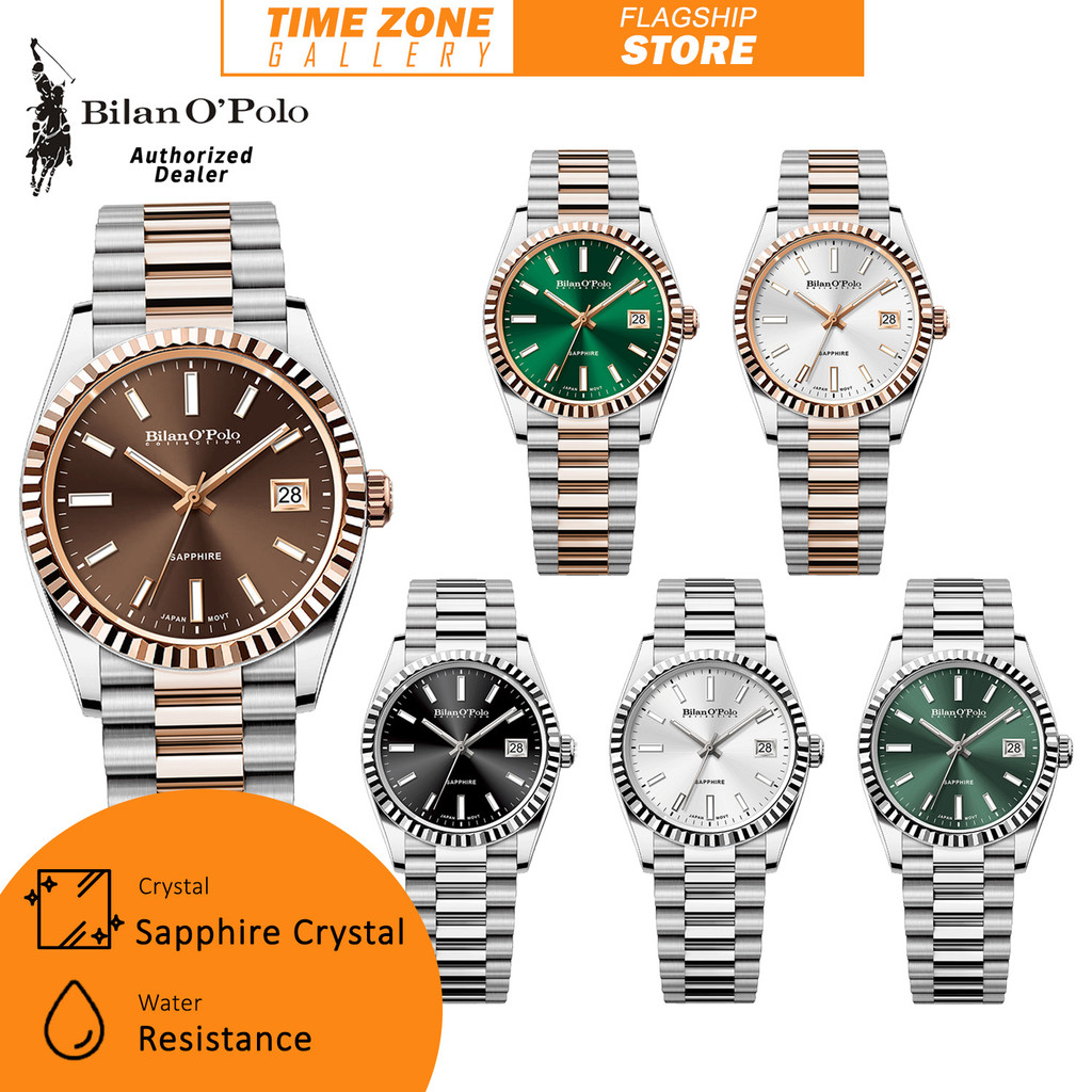 [Official Warranty] BilanO' Polo Collection PC-G8277 Series Sapphire ...
