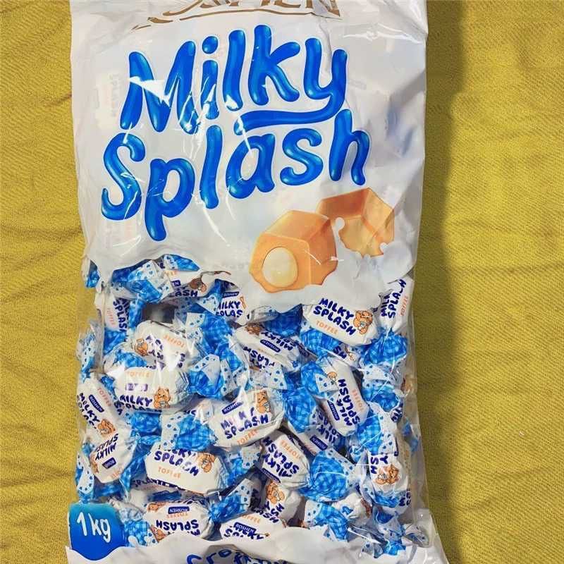 Ukraine Imported Milk Candy Rusheng Milk Heart Toffee Extra Thick Milk ...
