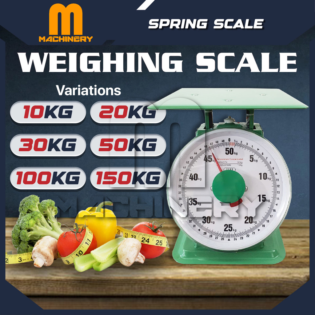 M.Machinery Mechanical Weighing Scale 10KG 20KG 30KG 50KG 100KG 150KG ...