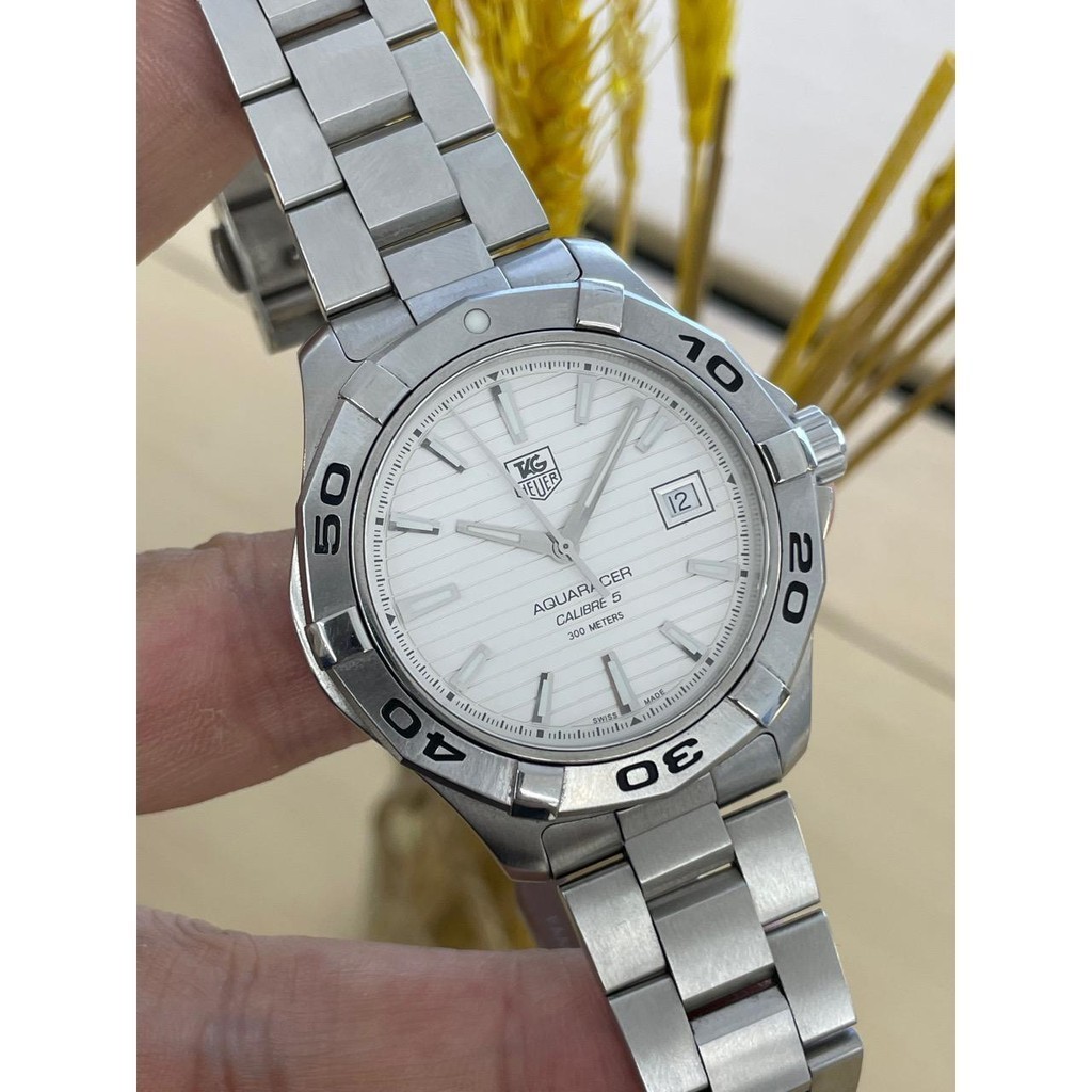 TAG Heuer TAG Heuer WAP2011.BA0830 Mechanical Men's Watch 41mm | Shopee ...
