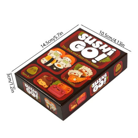 Sushi Go! Card Board Game Family Friend Strategy Classic Party Game CN ...