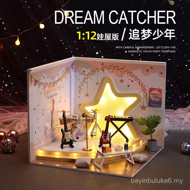 Smart Fun House DIY Hut 1: 12 Large Dreamcatcher Comes with Musical ...