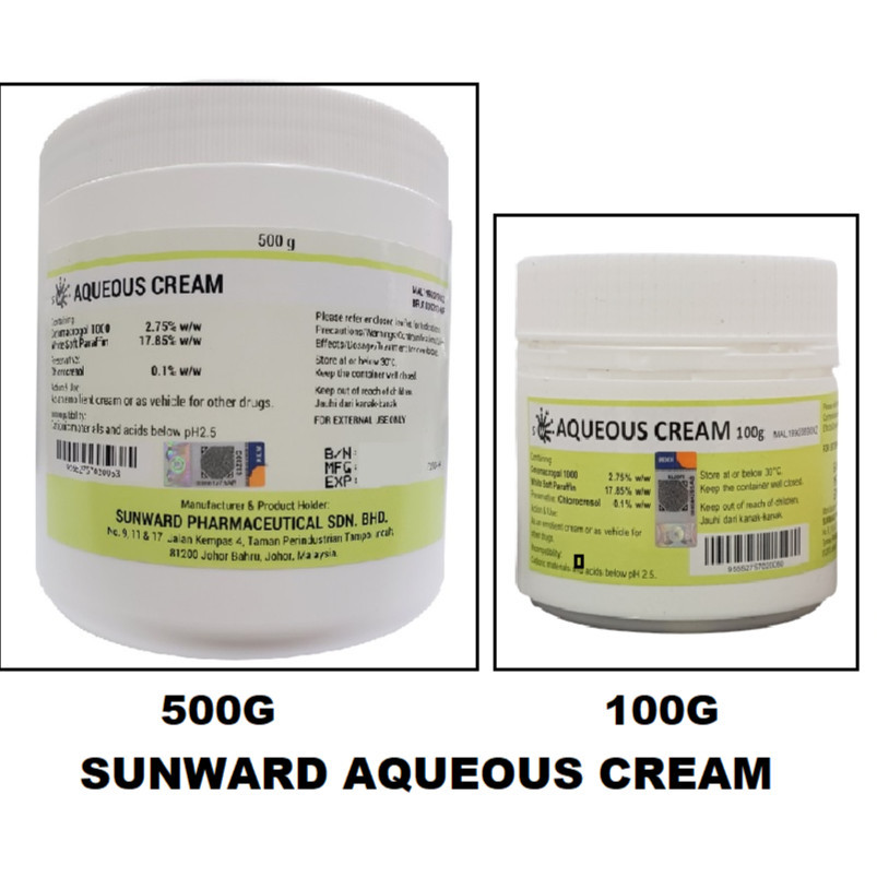 SUNWARD AQUEOUS CREAM 100G/500G | Shopee Malaysia