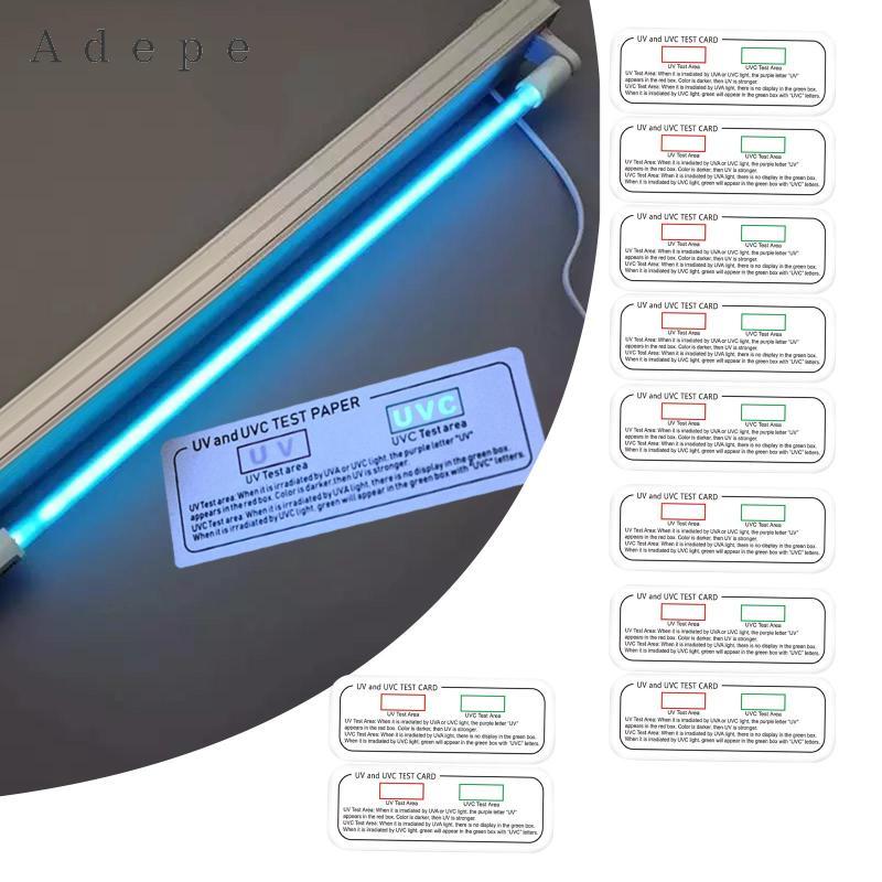 [Adepe] 10x UVC Light Test Card to Use with UVC Light Wavelength ...