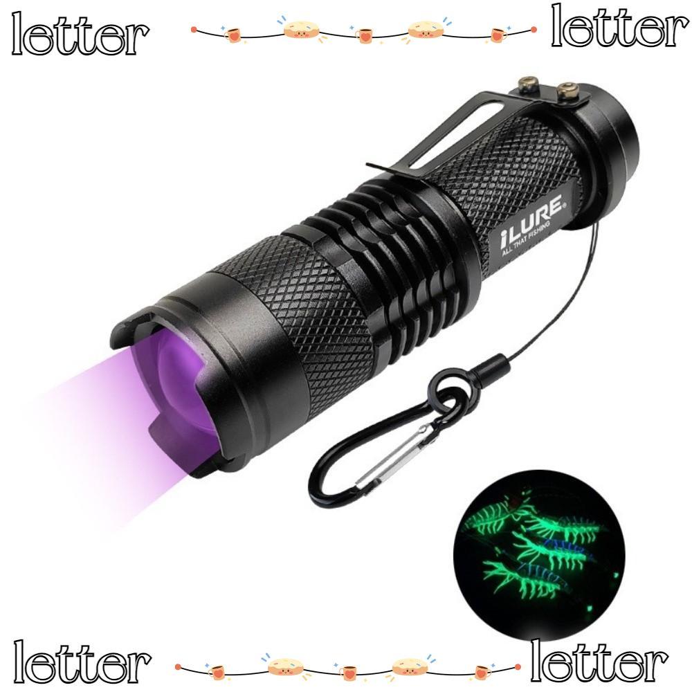 LETTER Ultraviolet Torch, Mini Size LED Light Source UV Flashlight, UV ...
