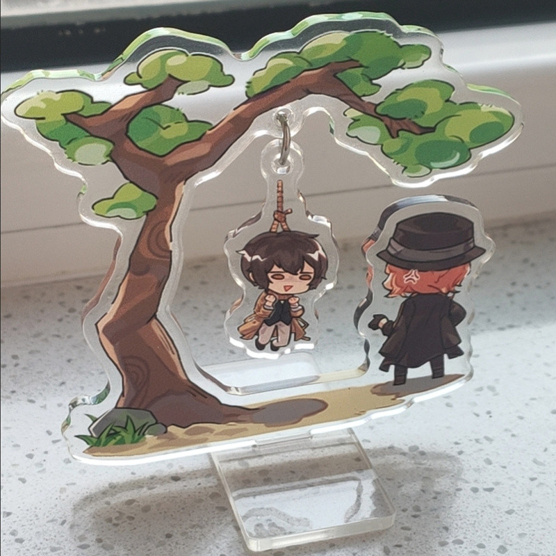 Bungo Stray Dogs Acrylic Stand Nakahara Chuuya Hanging Figure Dazai ...