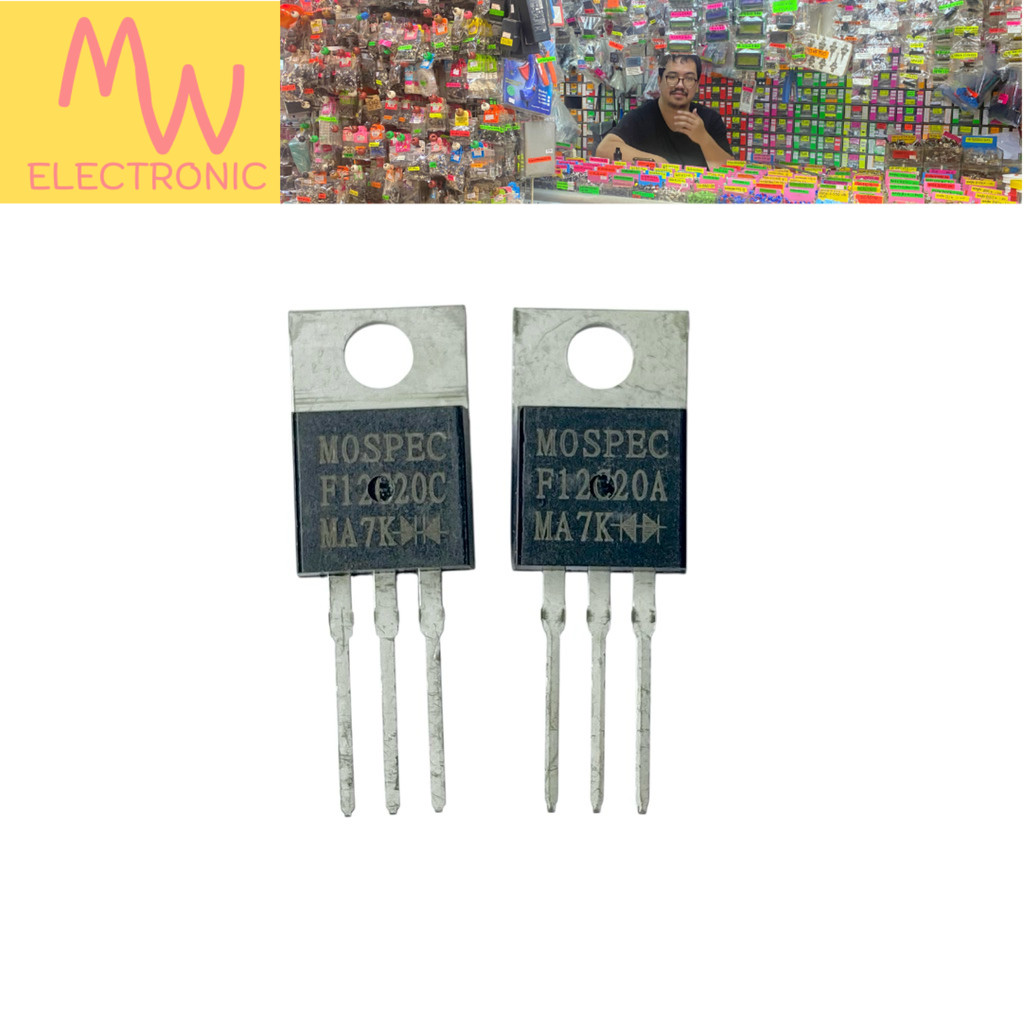 Diode F12C20C F12C20A Fast 12A 200V TO-220 O | Shopee Malaysia