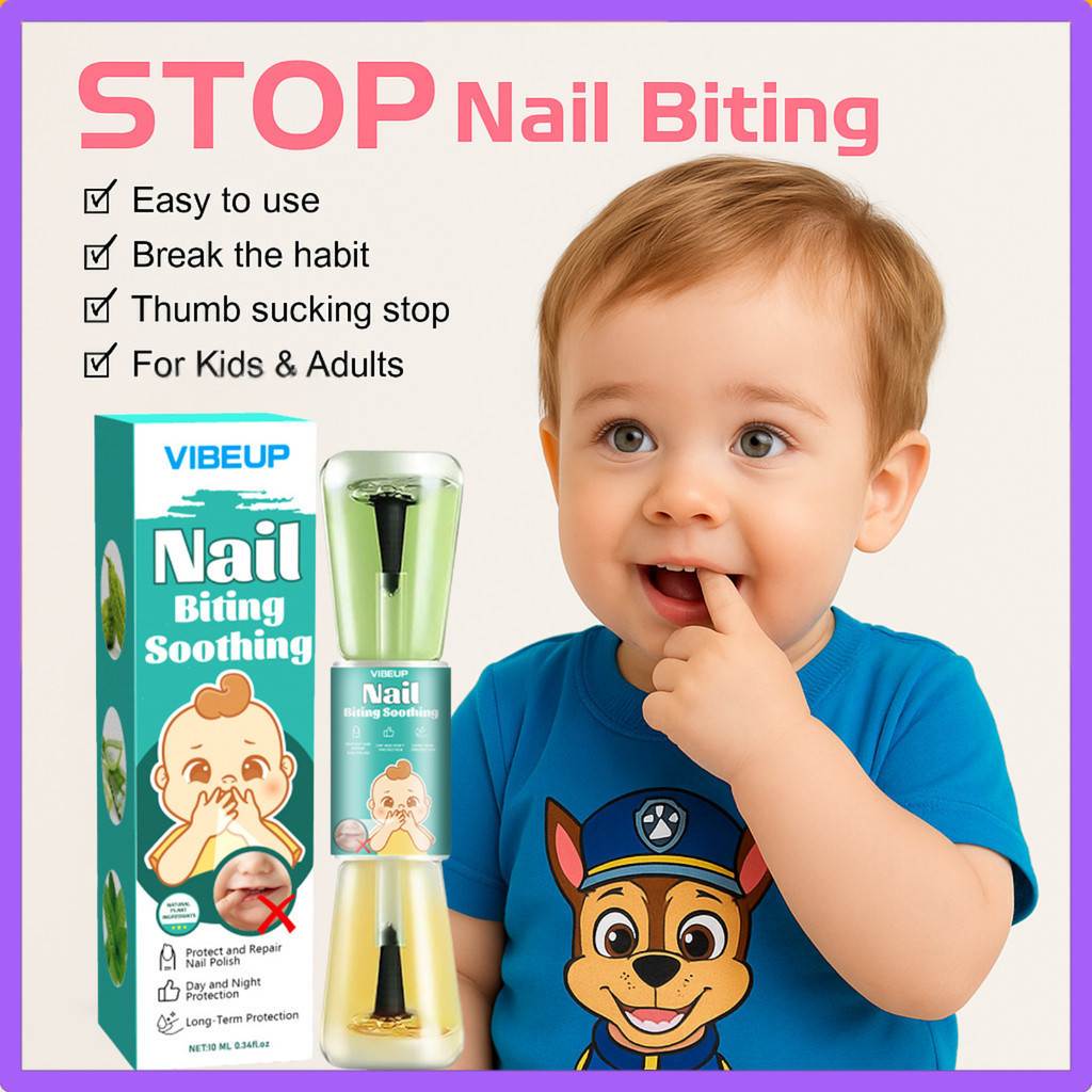 Nail Biting Treatment Kids Adults – Bitter Nail Polish Stop Finger ...