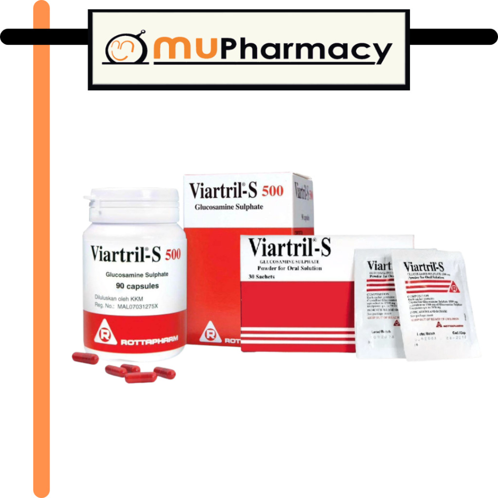 Viartril-S Glucosamine Capsules 90's [Expiry date : 10/26]/Viartril-S ...