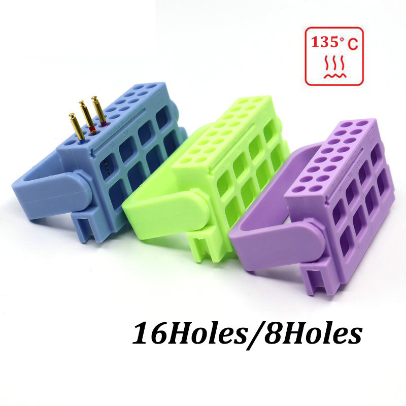 1Pcs Dental 8/16 Holes Autoclave Endo Box Root Canal File Endodontic ...